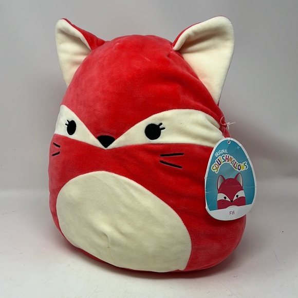 Squishmallows | Toys | Squishmallow Fifi The Fox Pink And Cream 22 12 ...